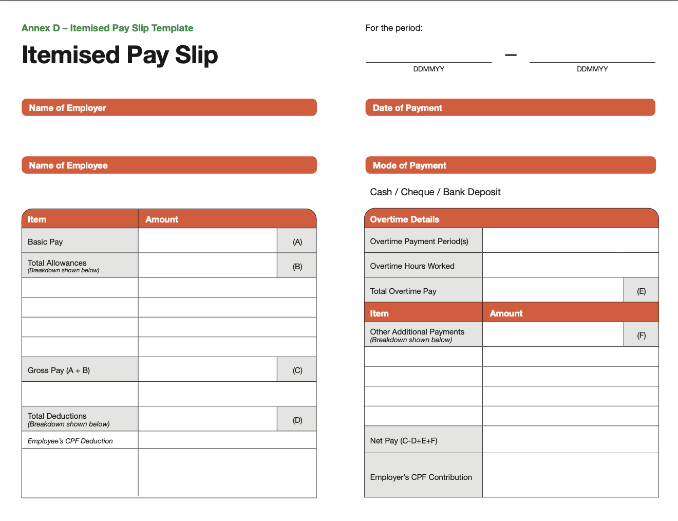 12 Things Employers Need To Include In An Itemised Payslip ...