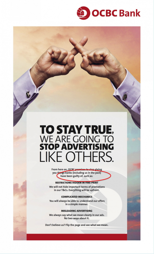 OCBC Bank Promises Full Transparency In Its Advertising: Will Consumers ...