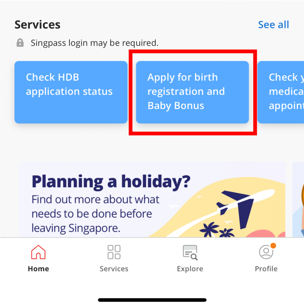 Guide To Applying For Your Child's Birth Certificate Via The LifeSG App