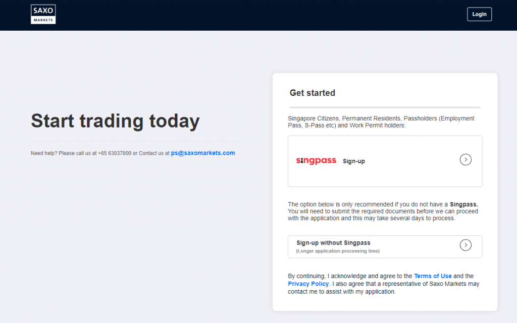 Step-By-Step Guide To Opening A Saxo Markets Trading Account In Singapore