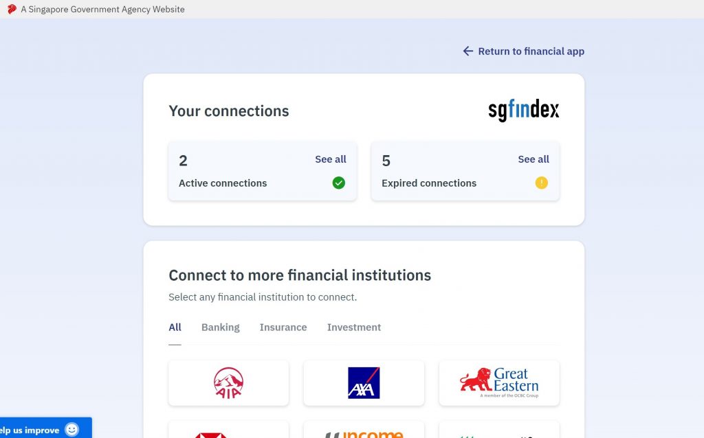 Step-By-Step Guide To Check Your Full Insurance Coverage Using SGFinDex