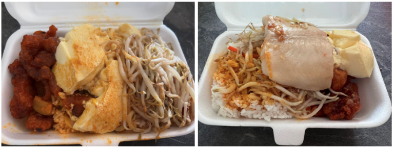 We Tried The Same Economy Rice (Cai Fan) Meal At Different Locations ...