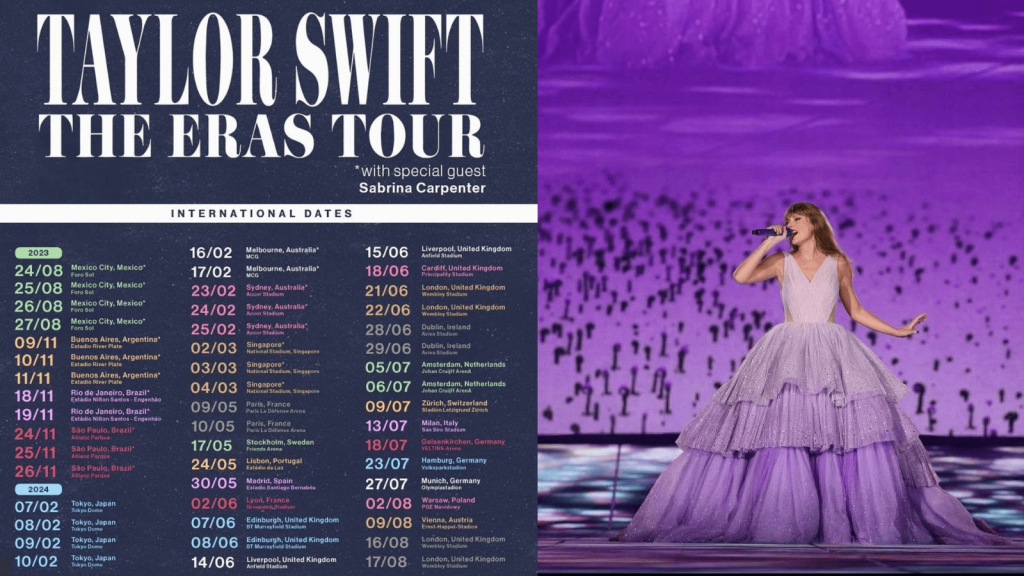 How Much Do Taylor Swift Concert Tickets Cost Around The World How Much Do Taylor Swift Concert Tickets Cost Around The World