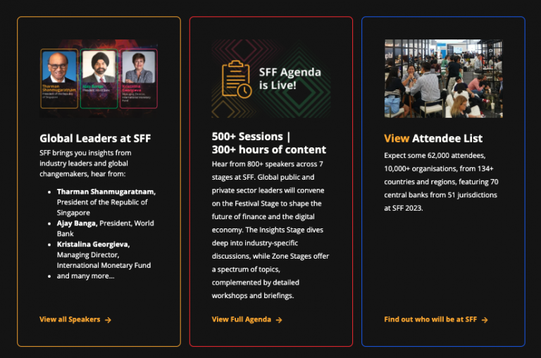 Why The Singapore FinTech Festival (SFF) Is A Must-Go Experience For ...