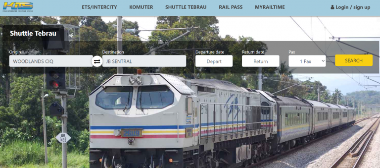 Guide To Travelling From Singapore To JB Sentral Via The KTM Shuttle Tebrau