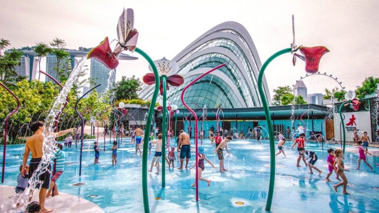 8 Water Playgrounds To Bring Your Kids To For Free