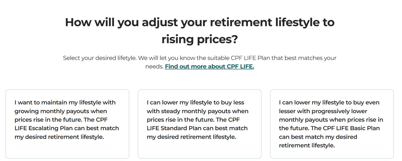 Retirement, Health Insurance and Home Ownership: 3 CPF Planner Tools To ...