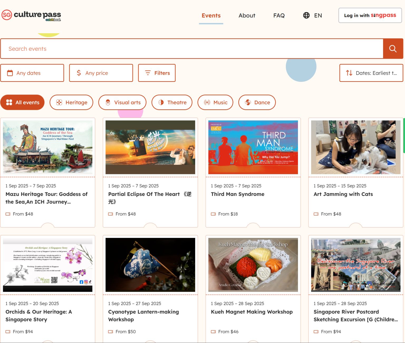 Guide To Redeeming Your $100 SG Culture Pass Credits And Where To Spend ...
